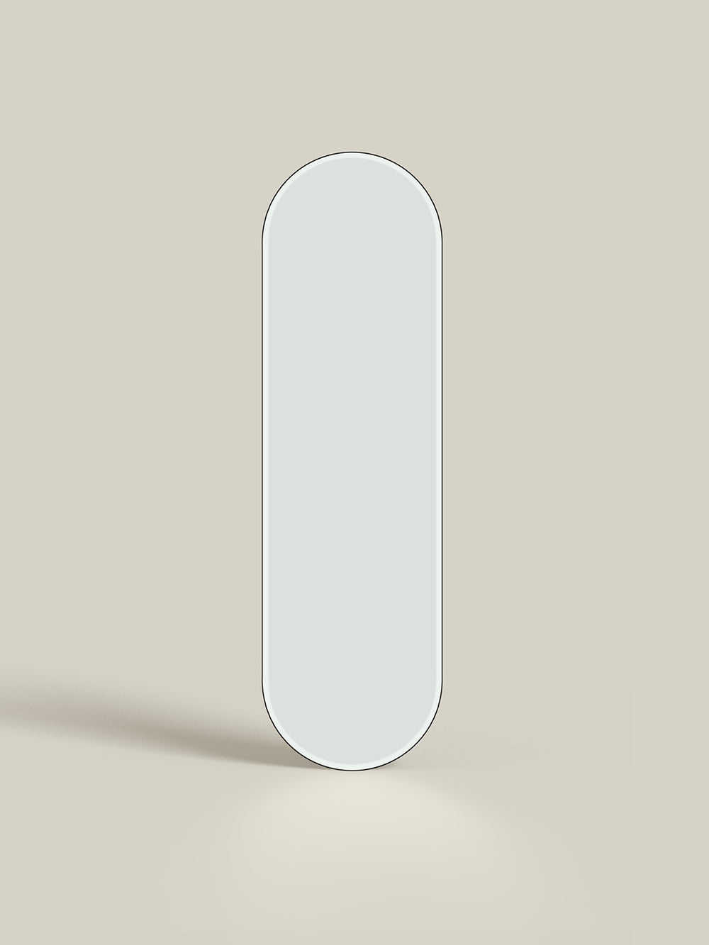 BLOSSHOLM » Oval Mirror No. 3 | 150 x 55 cm - Oval Shaped Mirror ...