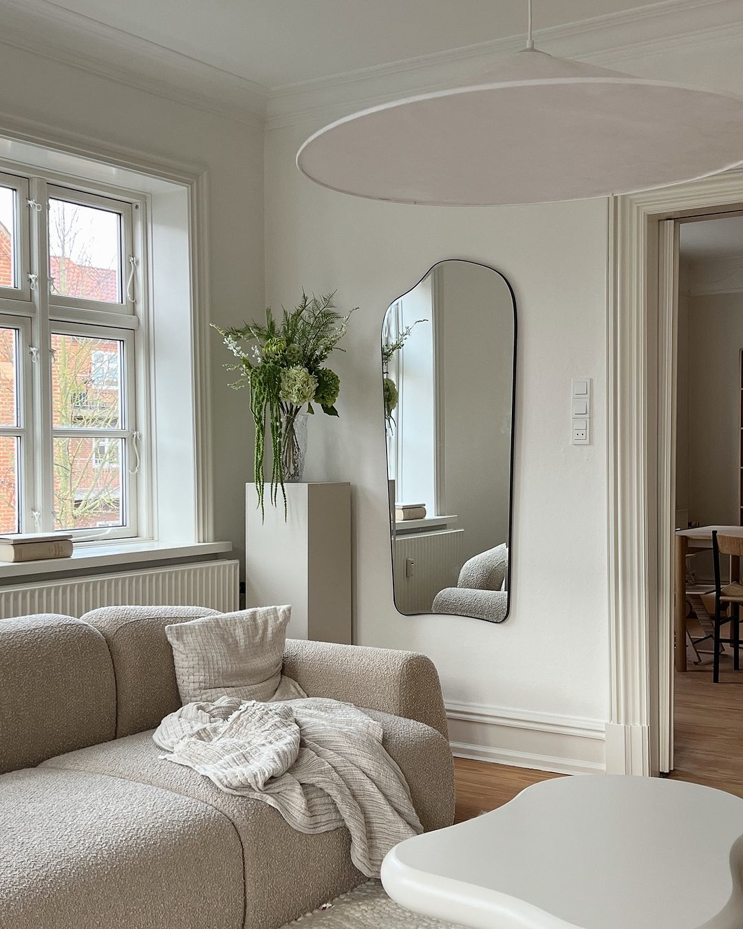 BLOSSHOLM » Ivy Mirror | 140 x 60 cm - Asymmetrical Statement Mirror ...