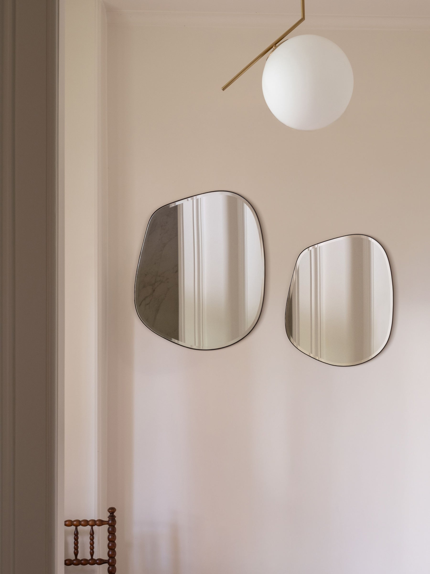 BLOSSHOLM » Flint Mirror | Multiple Sizes - Asymmetrical Shaped