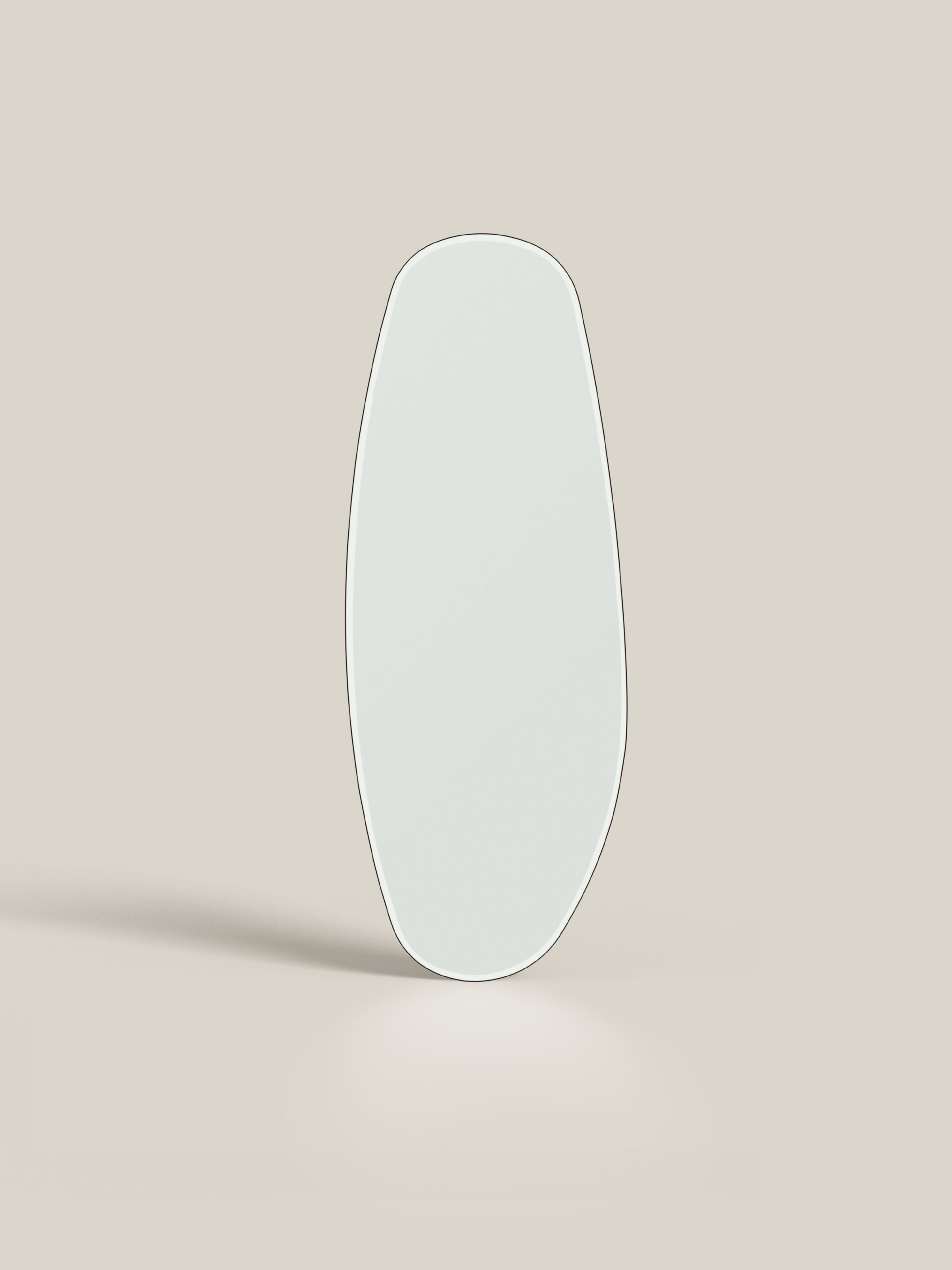 Opal Mirror | BLOSSHOLM | Organic Shaped Asymmetrical Wall Mirror