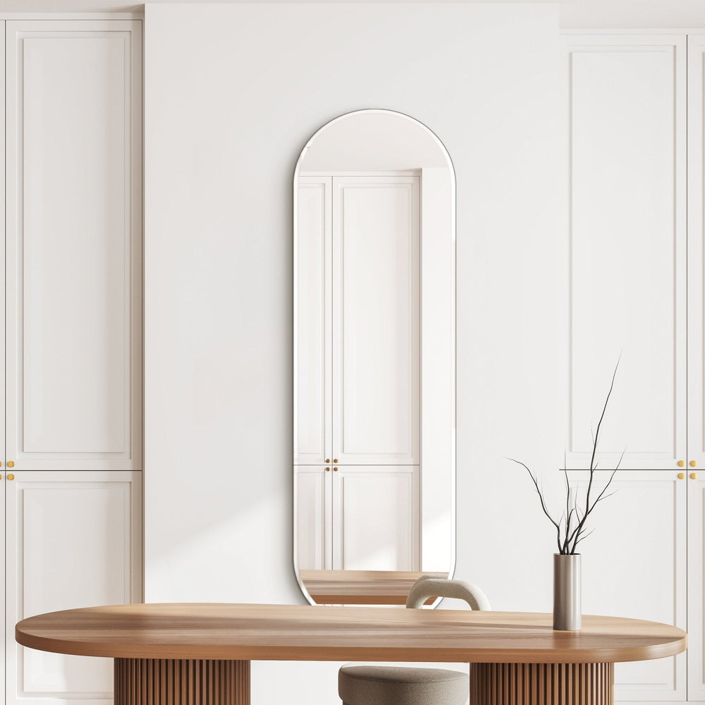 BLOSSHOLM » Oval Mirror No. 3 | 150 x 55 cm - Oval Shaped Mirror ...
